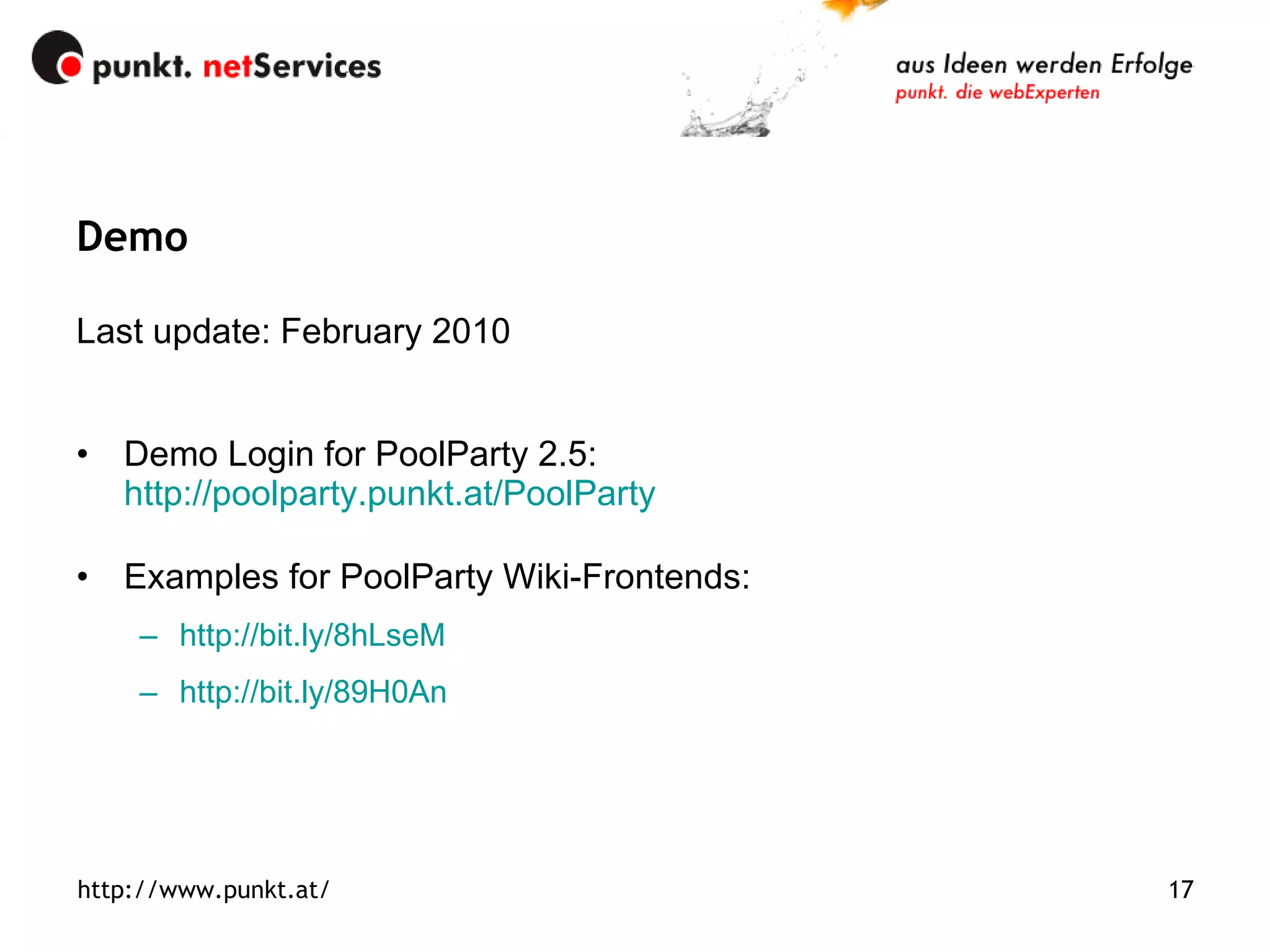 PoolParty Thesaurus Management | PPT