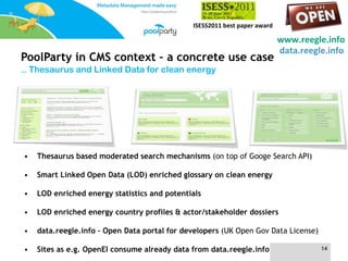 PoolParty - Metadata Management made easy | PPT