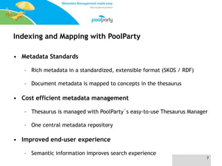 PoolParty - Metadata Management made easy | PPT
