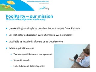 PoolParty Overview | PPT