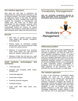 PoolParty Solutions | PDF | Databases | Computer Software and Applications