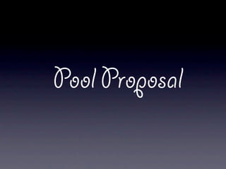 Pool Proposal | KEY