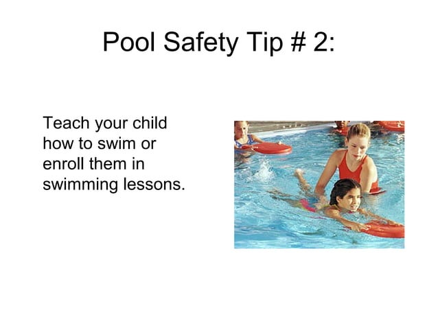 Pool Safety Tips | PPT