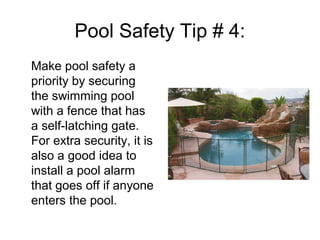 Pool Safety Tips | PPT