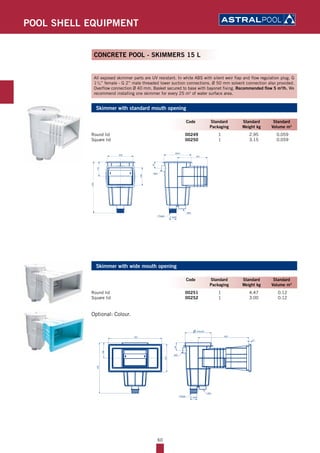 Pool shell equipment | PDF