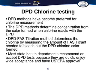 Pool side testing | PPT