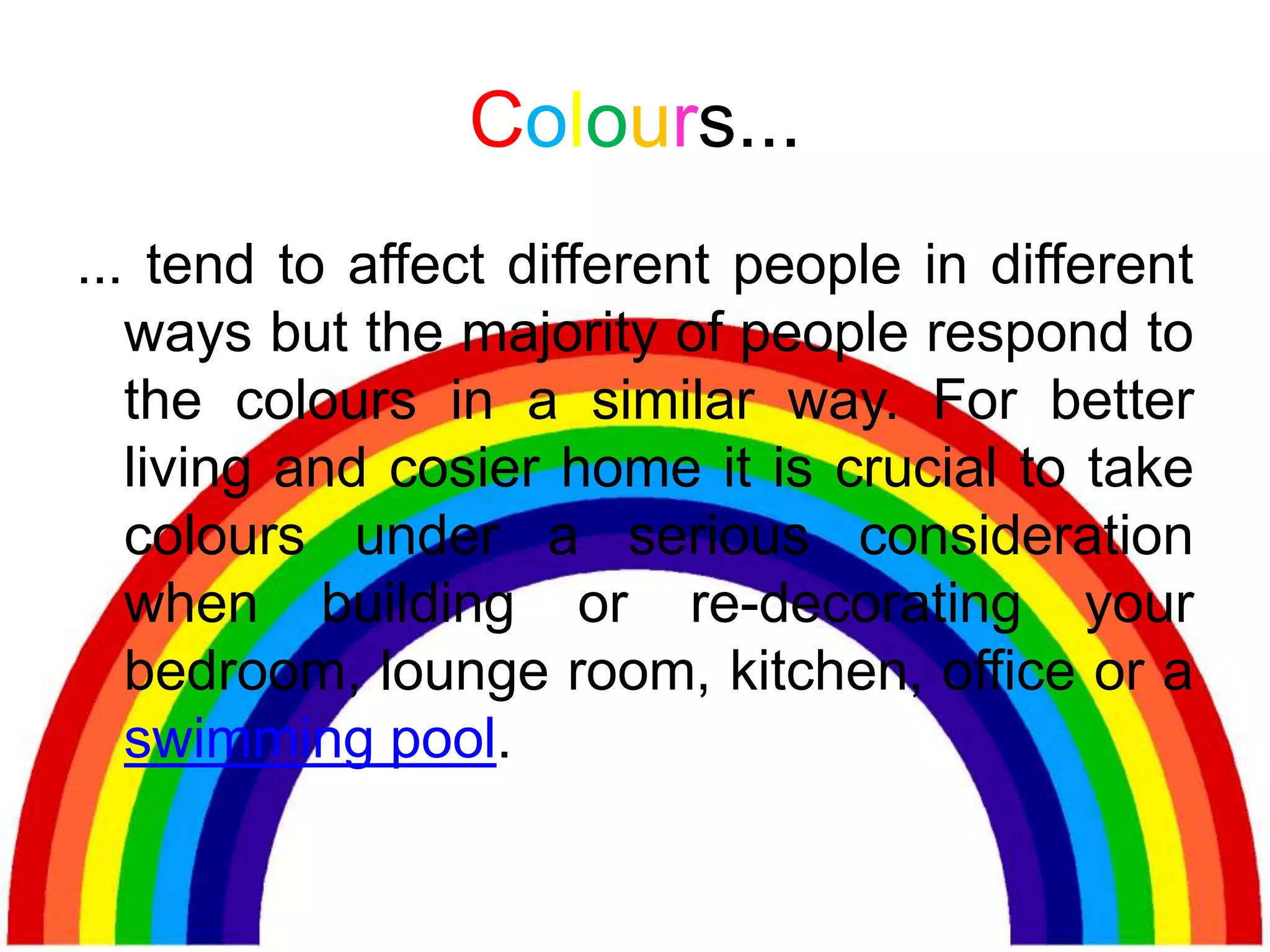 How do colours make you feel? | PPTX