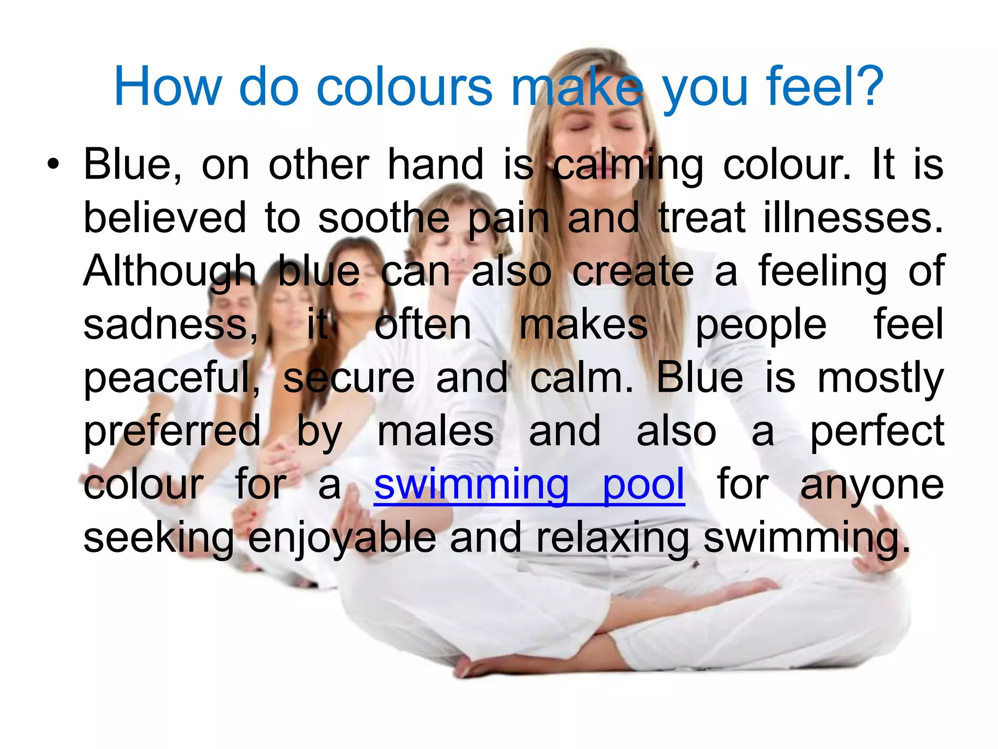 How do colours make you feel? | PPTX