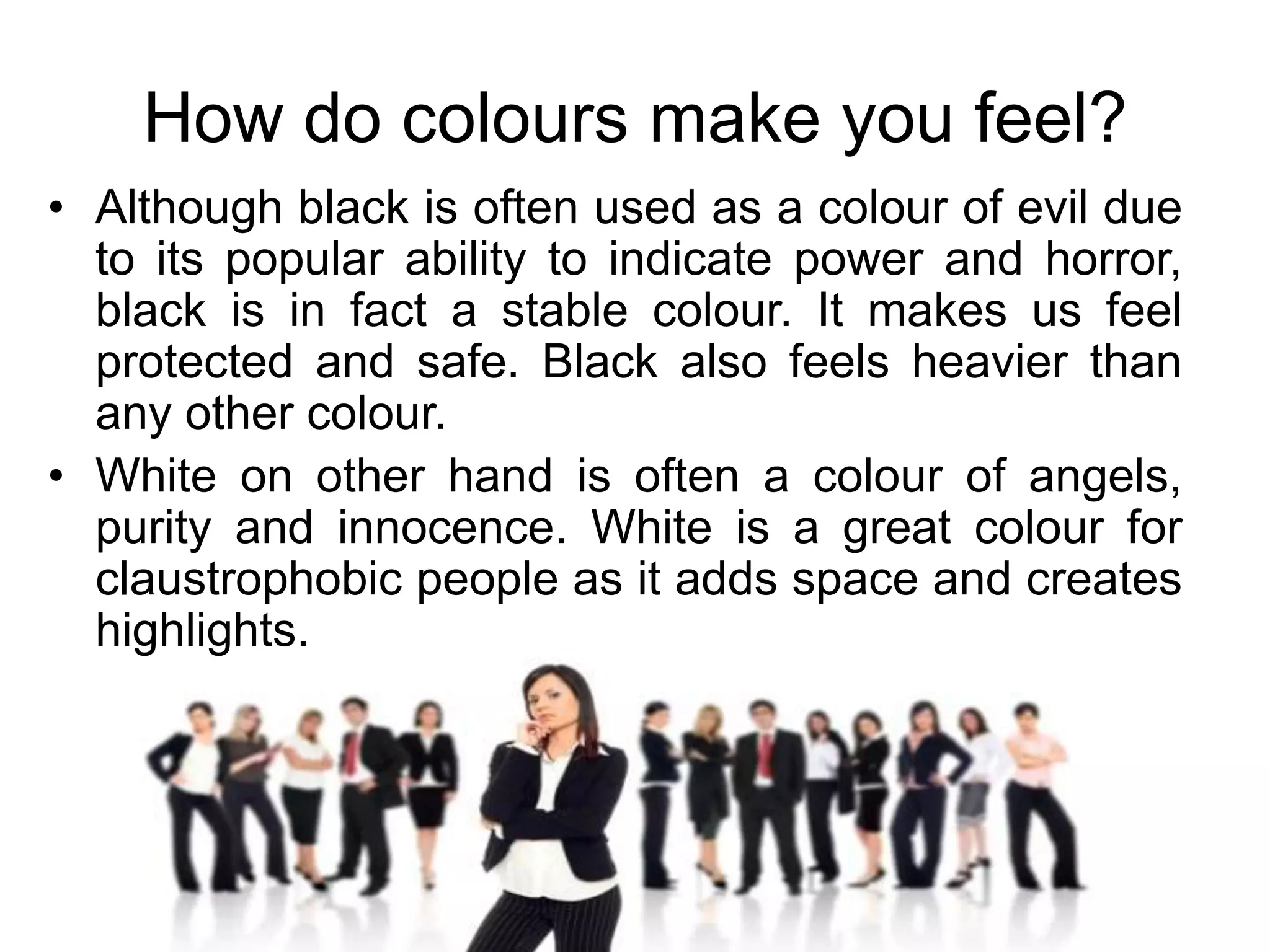 How do colours make you feel? | PPTX