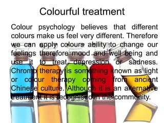 How do colours make you feel? | PPTX | Medical Health