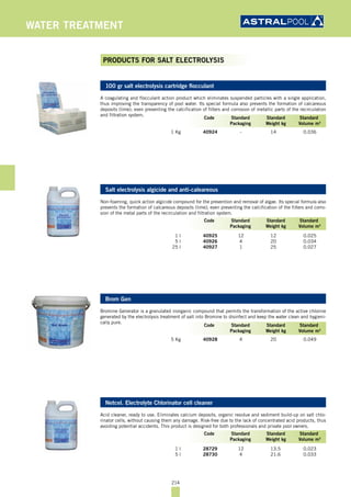 Pool water treatment | PDF