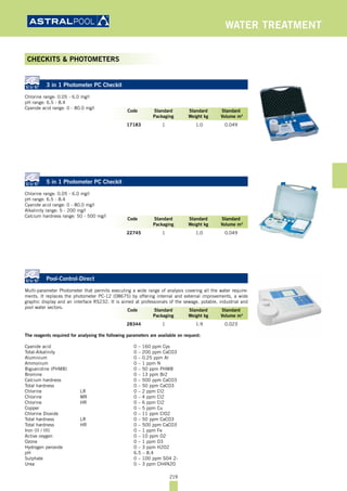 Pool water treatment | PDF