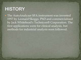 Automatic And Semi Automatic Analyser Biochemistry | PPTX