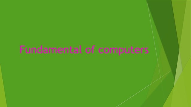 Fundamentals of computers.pptx