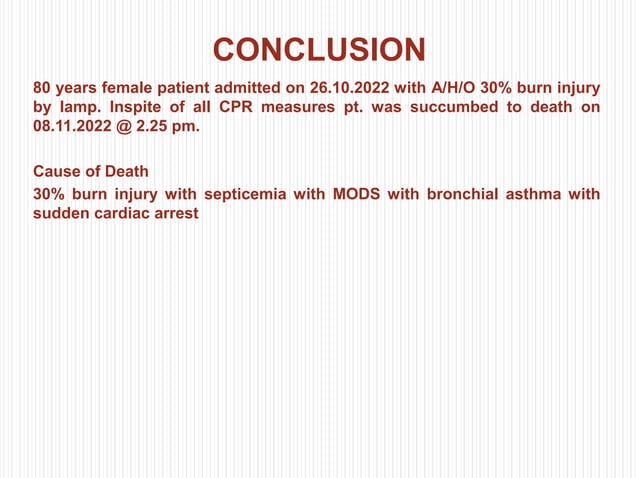 Burn case management | PPT