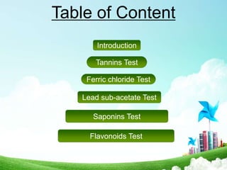 Herbal Drug Formulation Report | PPT