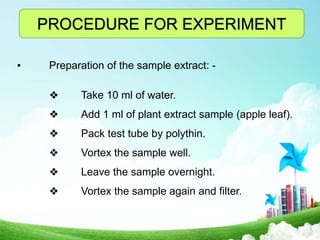 Herbal Drug Formulation Report | PPTX