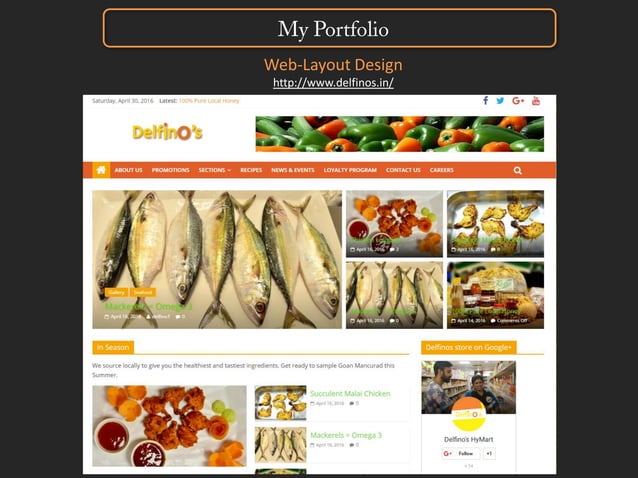 Poonam_Graphic Designer_Portfolio | PPT