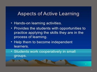 activity based learning | PPTX