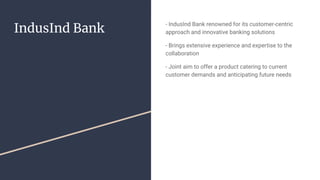 Poonawalla Fincorp and IndusInd Bank Introduce New Co-Branded Credit Card | PDF