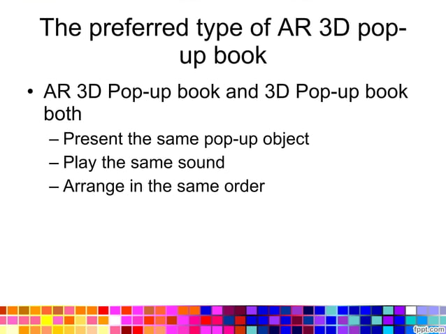 Augmented Reality 3D Pop-up Book: a Educational Research | PPT ...
