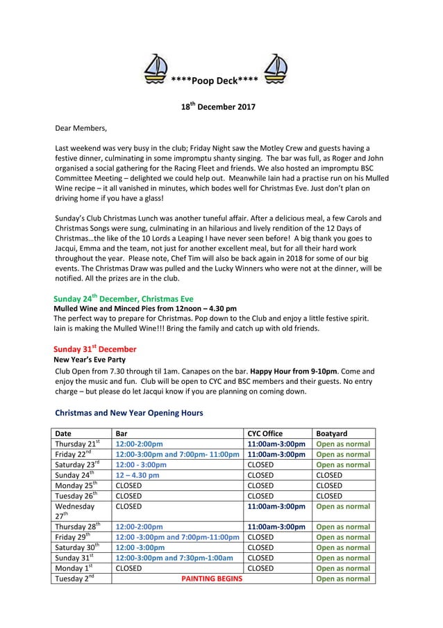 Poop deck20171218 | PDF