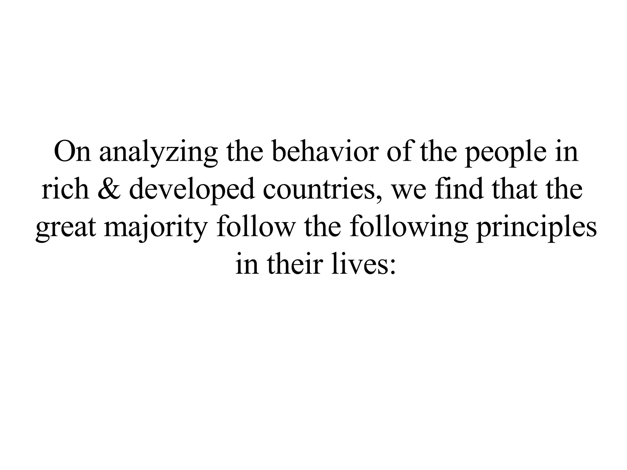 Poor Countries vs Rich Countries | PPS