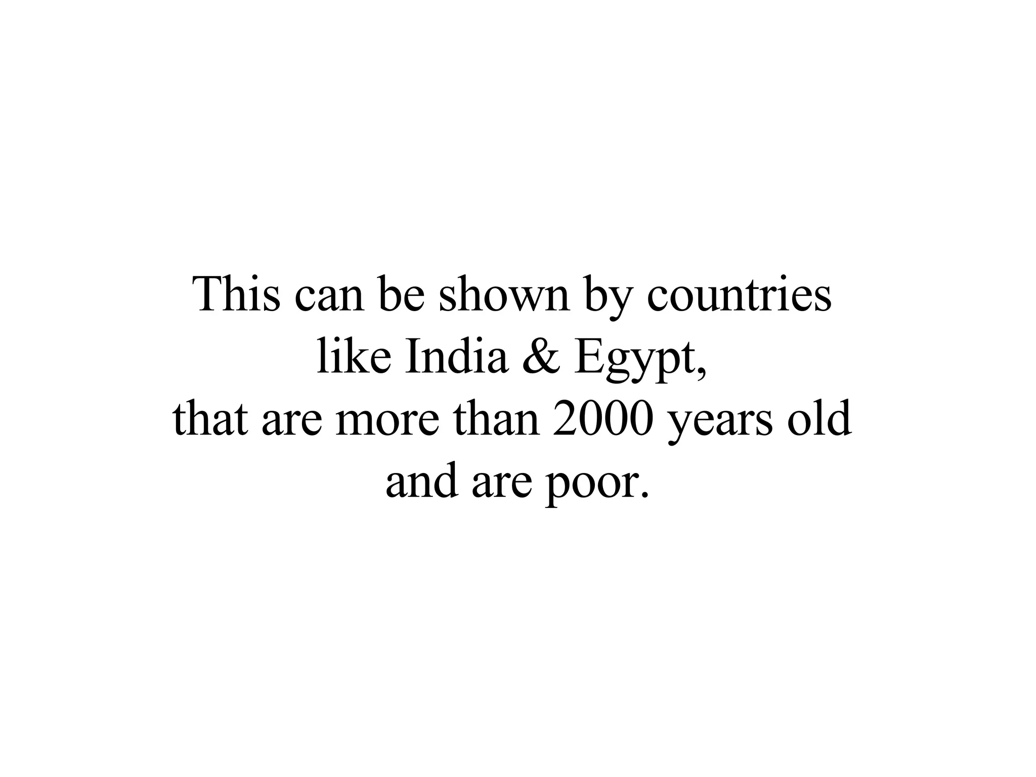 Poor Countries vs Rich Countries | PPS