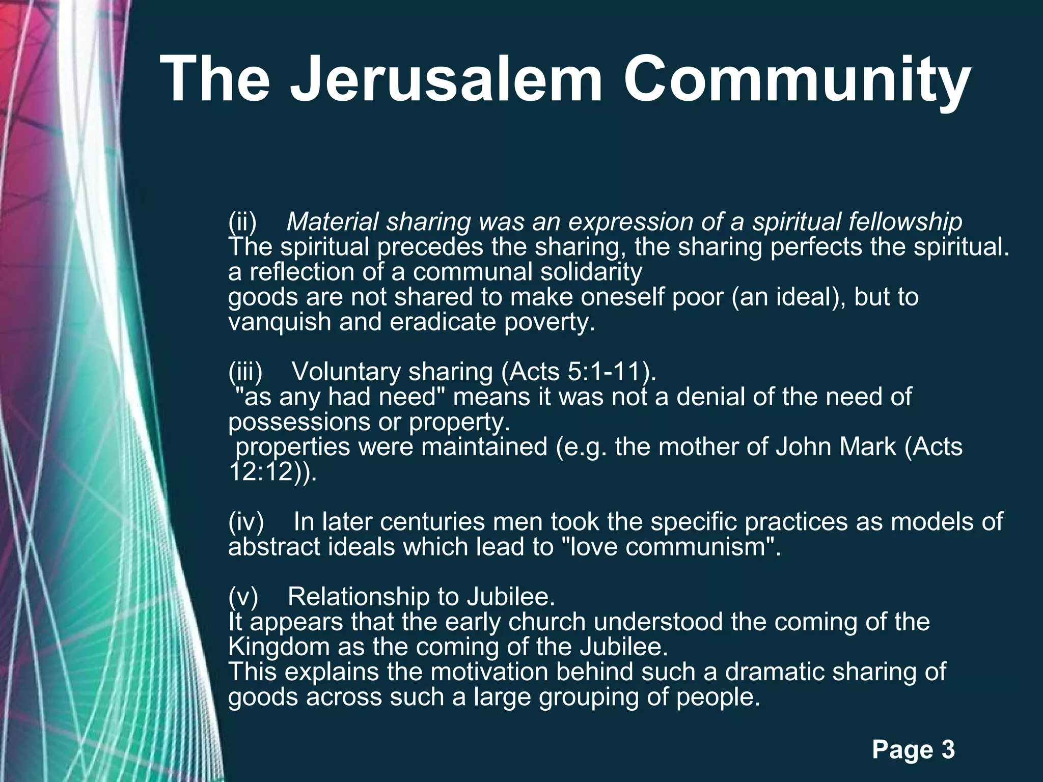 560 Poor and Poverty in Church History | PPT