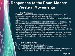 560 Poor and Poverty in Church History | PPT