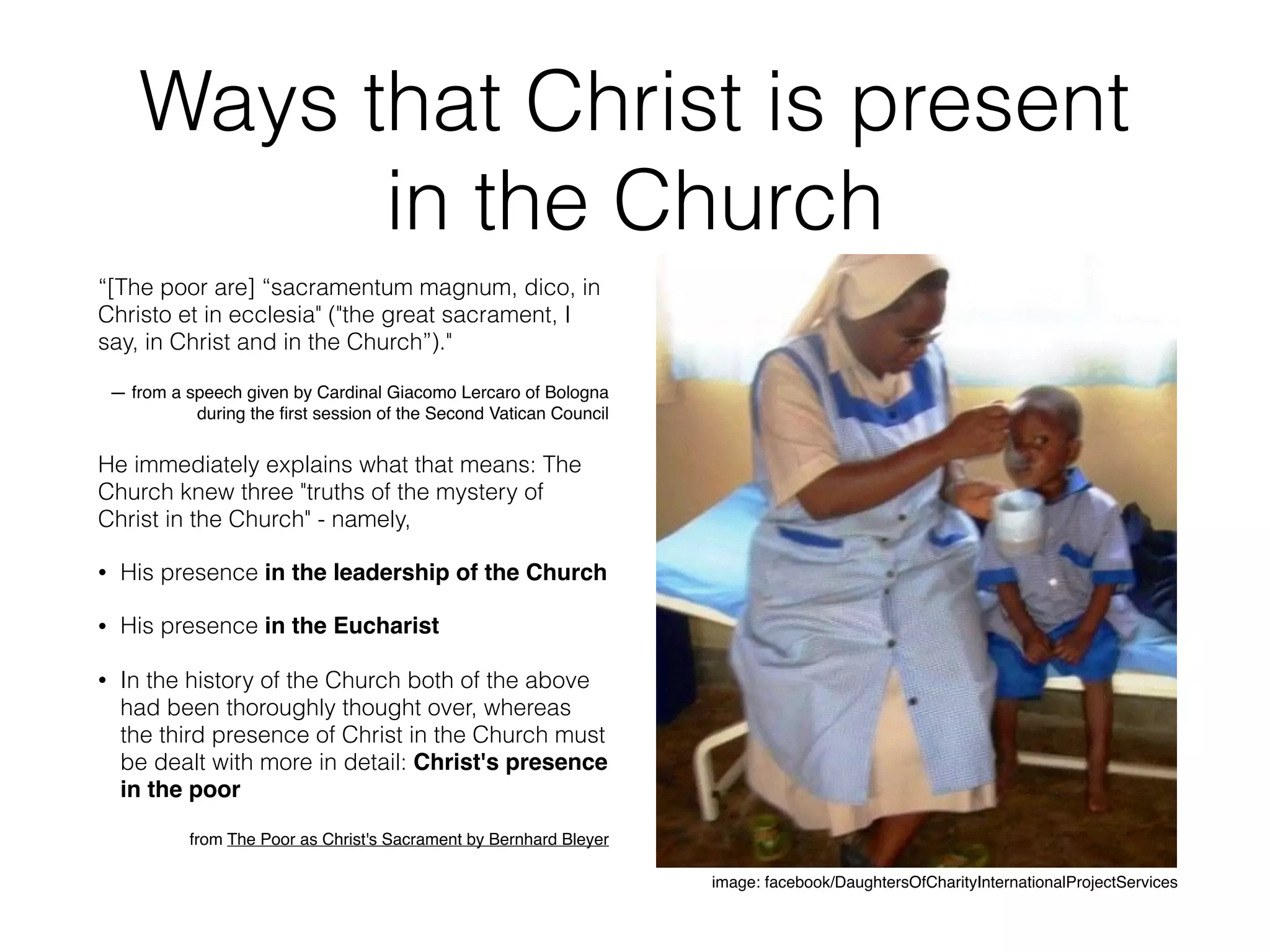 Sign of the sacred: the poor as sacrament | PDF