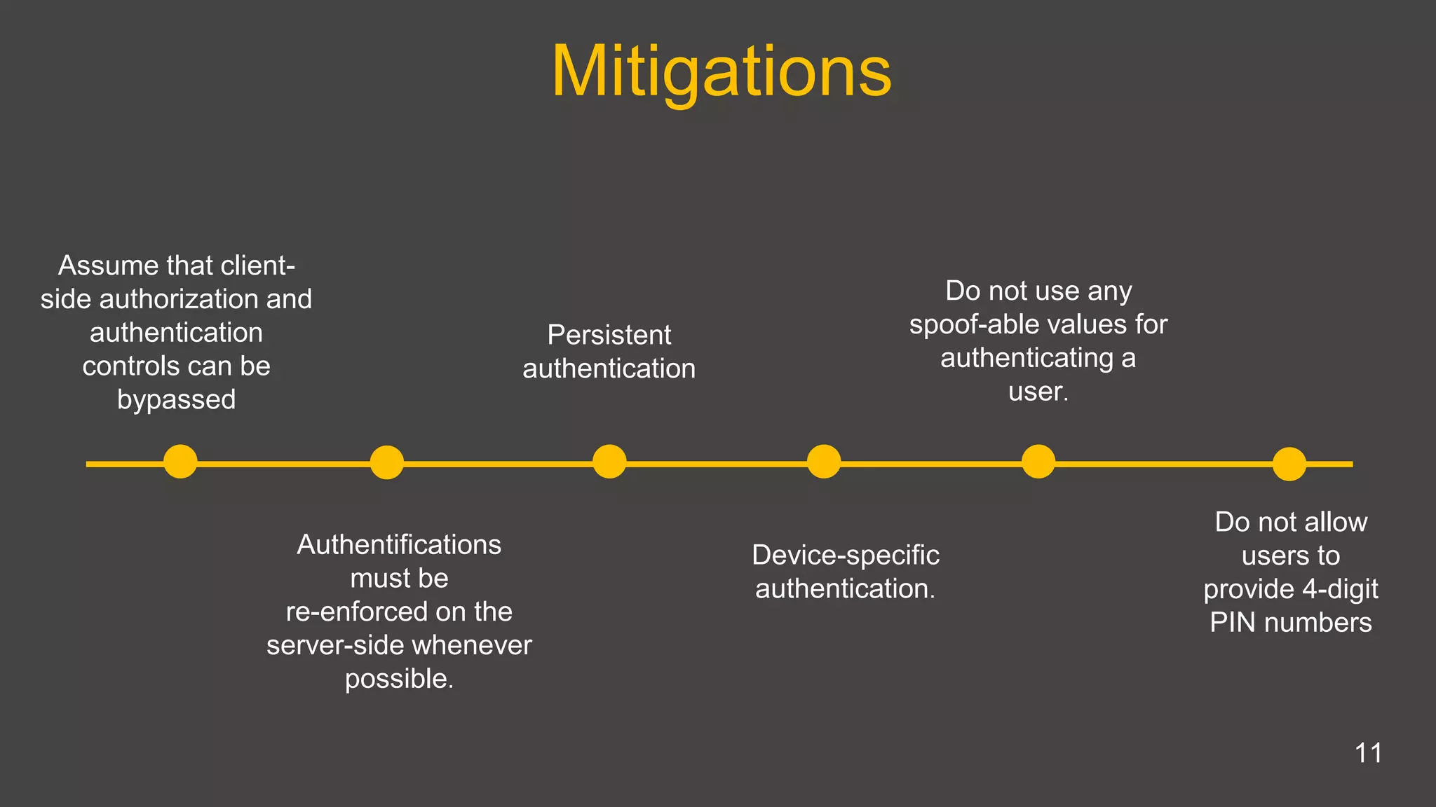 Poor authorization and authentication | PPTX