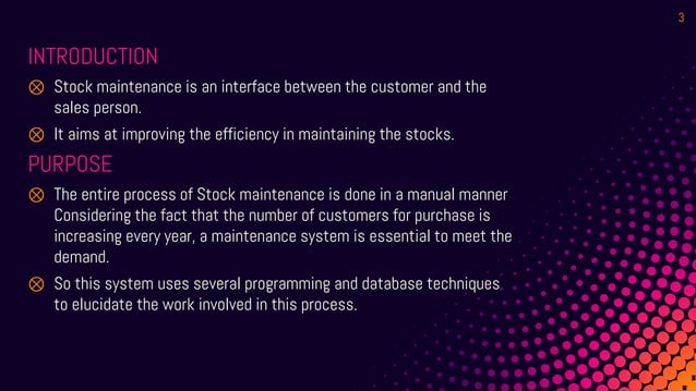 Stock Maintenance System in ooad with uml | PPTX | Technology & Computing