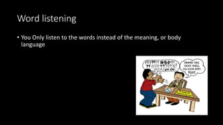 Poor listening styles | PPTX