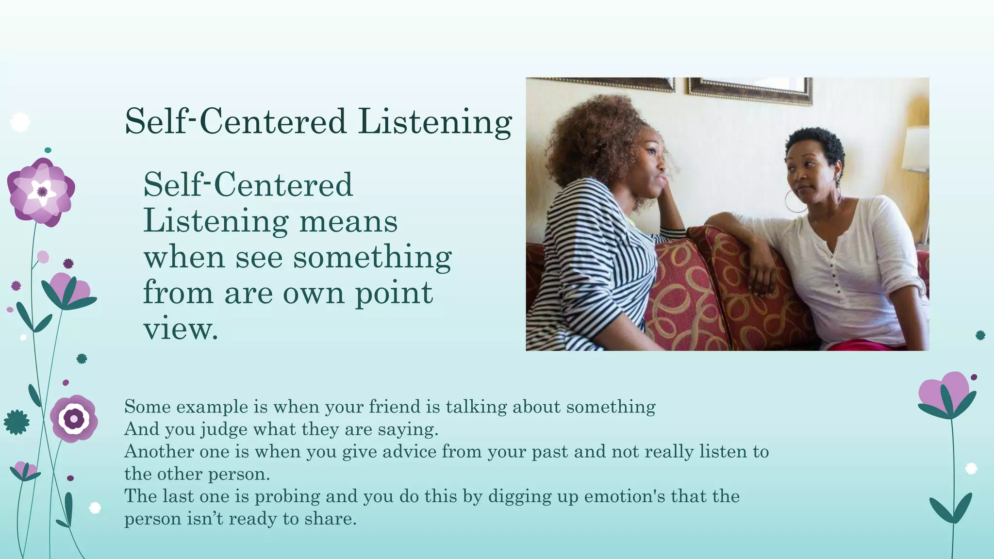 Poor listening styles | PPT