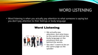 Poor listening styles | PPTX