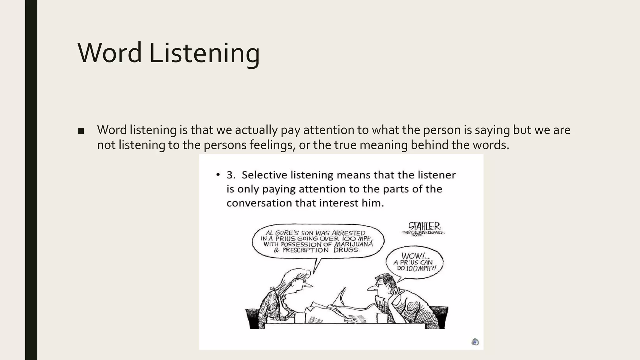 Poor listening styles | PPT