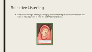 Poor listening styles | PPT