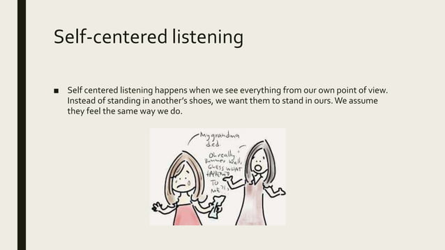 Poor listening styles | PPT