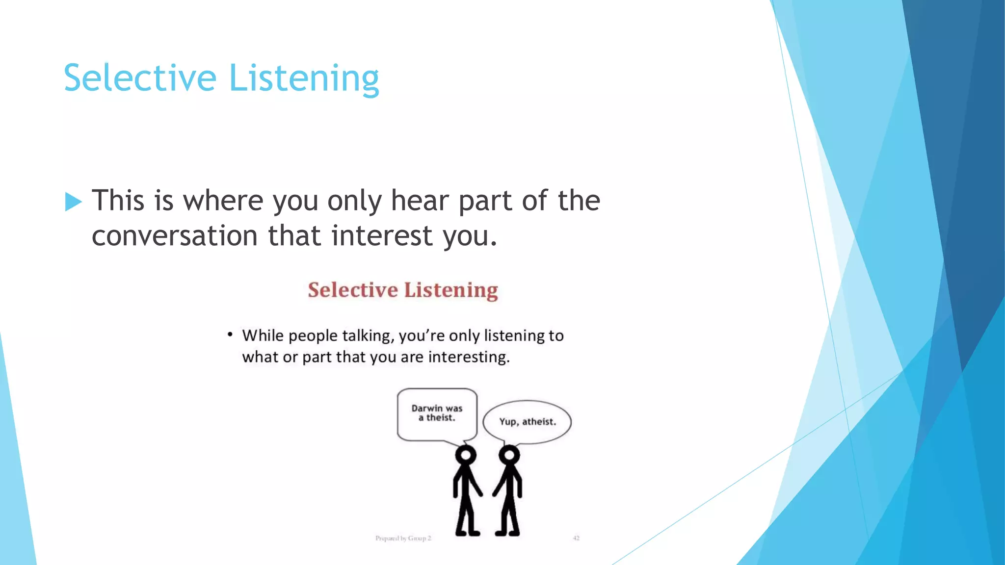 Poor listening styles | PPT