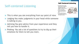 Poor listening styles | PPT