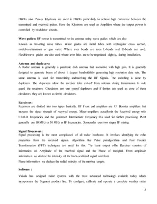 weather radar Report | DOCX