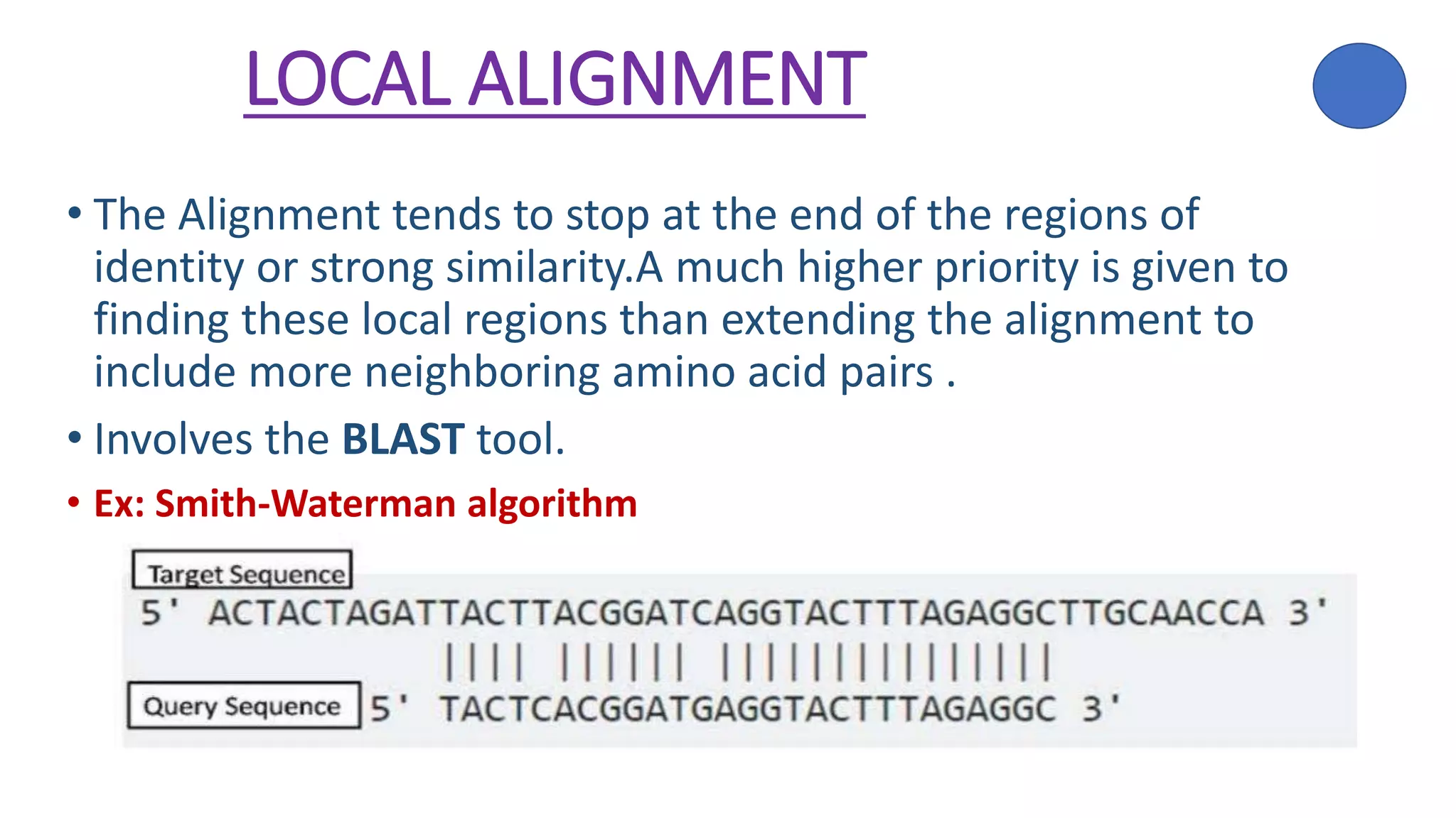 Sequence Alignment | PPTX