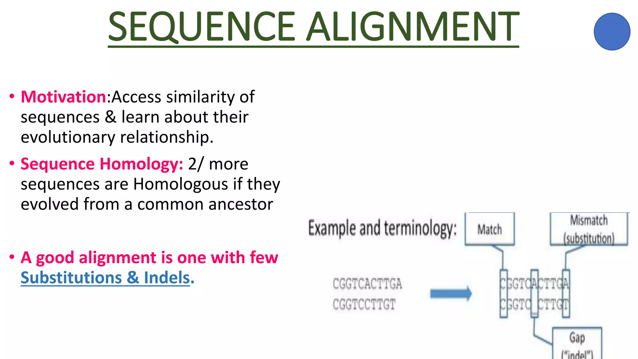 Sequence Alignment | PPTX