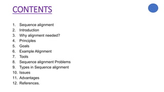 Sequence Alignment | PPTX