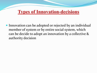 Innovation-Decision Process(A critical appraisal of the new formulation ...