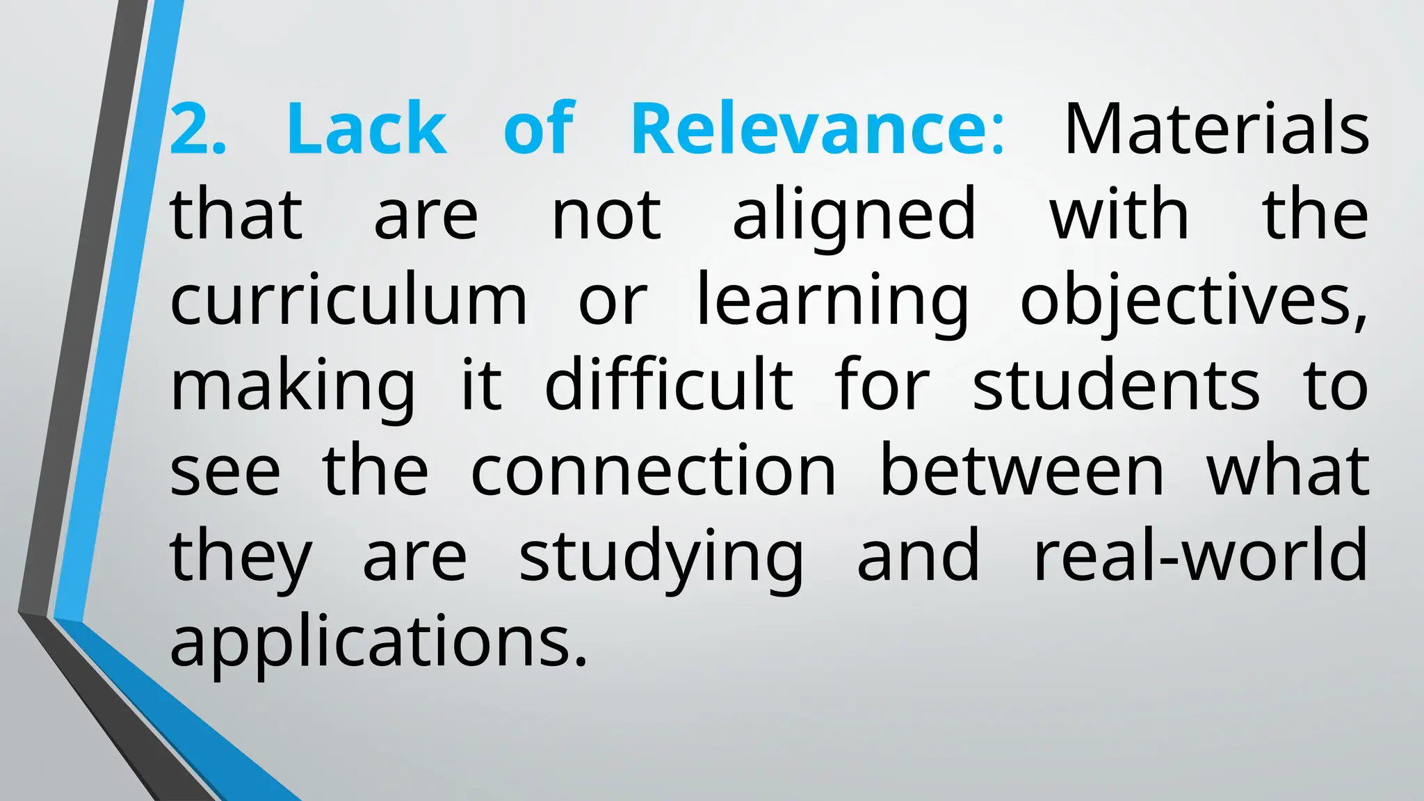 POOR QUALITY OF LEARNING MATERIALS AND RESOURCES.pptx