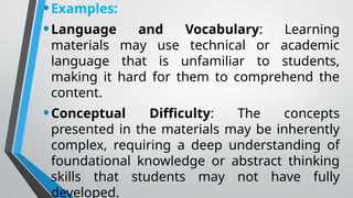 POOR QUALITY OF LEARNING MATERIALS AND RESOURCES.pptx