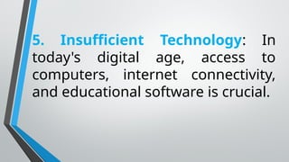 POOR QUALITY OF LEARNING MATERIALS AND RESOURCES.pptx