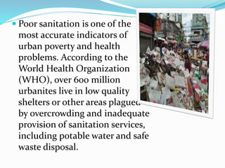 Poor Sanitation | PPTX